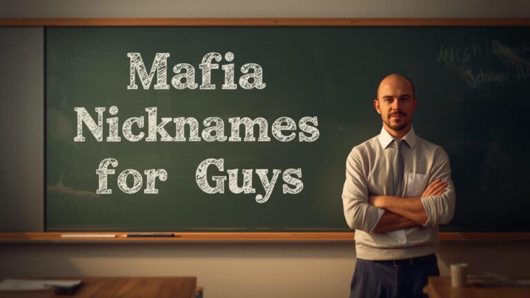 120+ Mafia Nicknames for Guys with Mob Boss and Gang Vibes